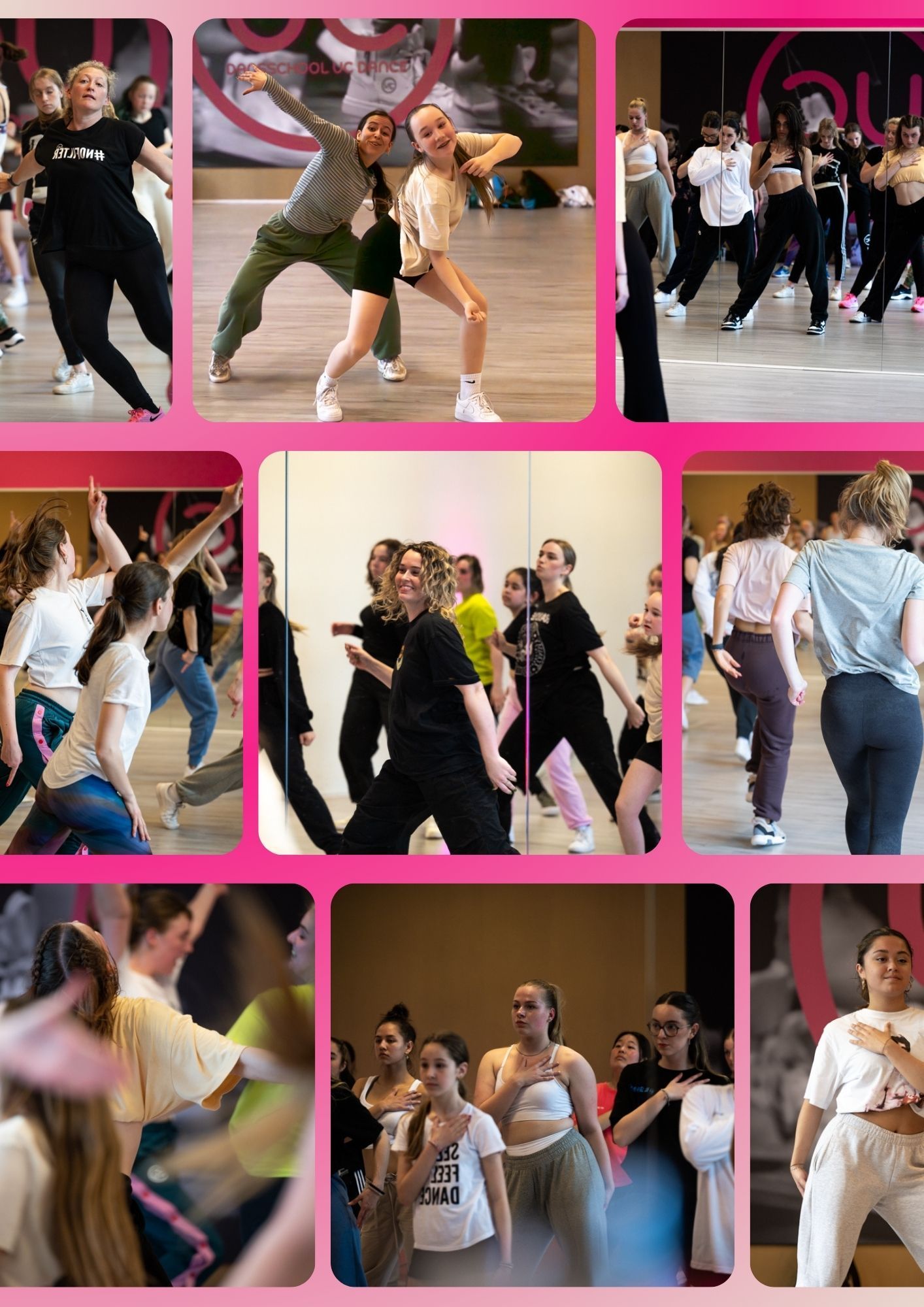 Foto's dansworkshop - UC Dance